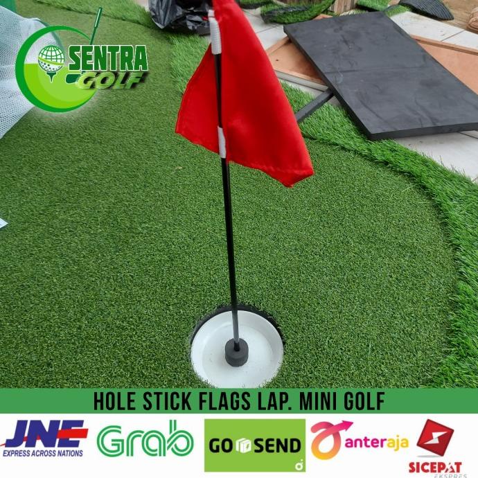 Jual Hole Mini Golf, Hole Stick Flags, Hole Cup Tiang Bendera Golf ...