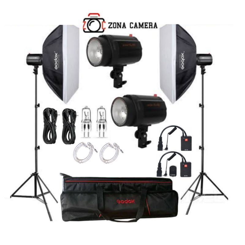 Jual Paket Lampu Studio Godox Pioneer 160 / Godox Pioneer 160 ( 160watt ...