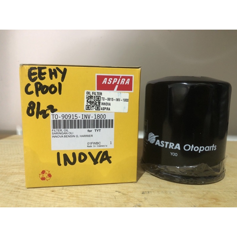 Jual FILTER OLI FORTUNER/INNOVA REBORN/HILUX | Shopee Indonesia