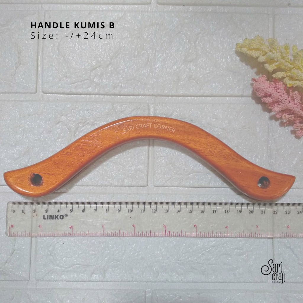 Jual Handle Kayu Gagang Tas (sepasang) | Shopee Indonesia