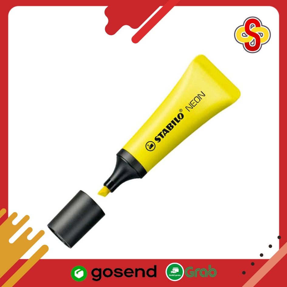 Jual STABILO / Highlighter / Penanda Berwarna Neon 72/24 Kuning ...