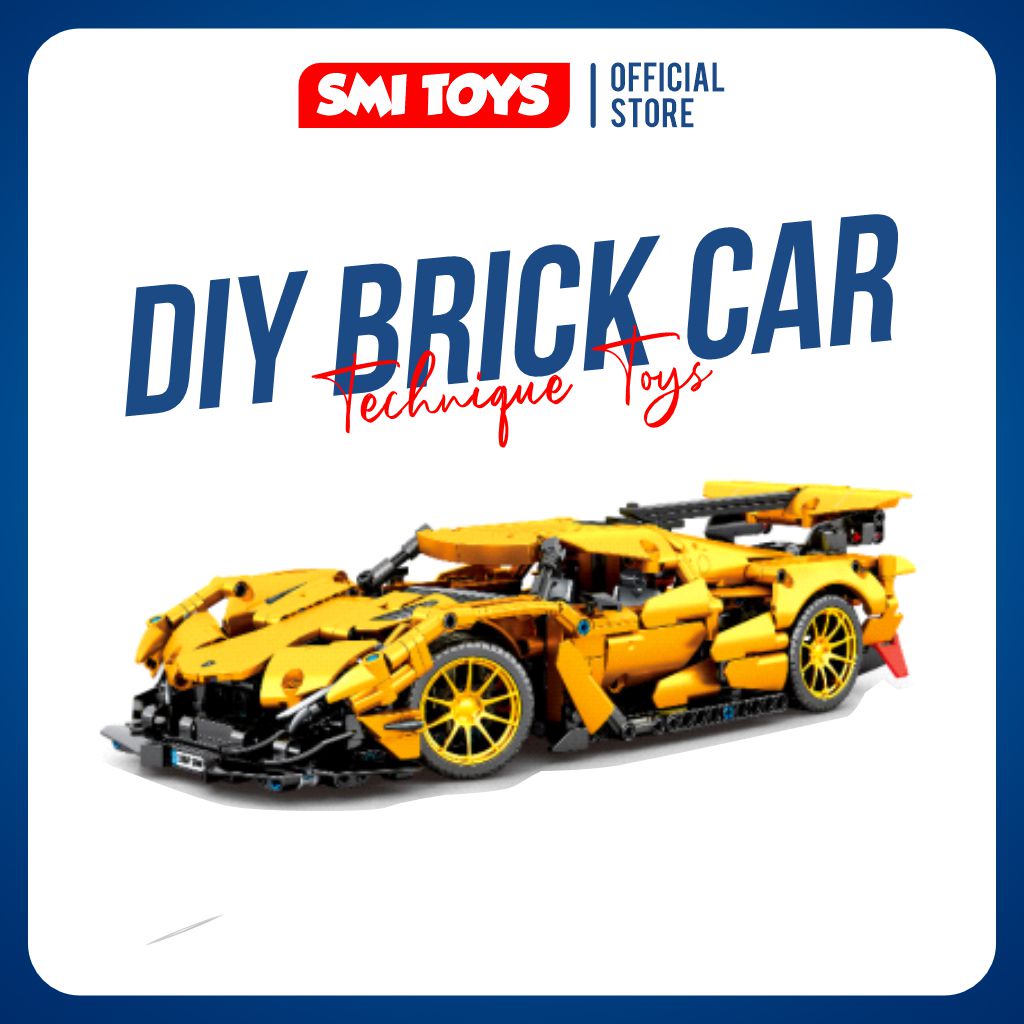 Jual DIY BRICK TOYS | TECHNIQUE V2 | SMI TOYS | Shopee Indonesia