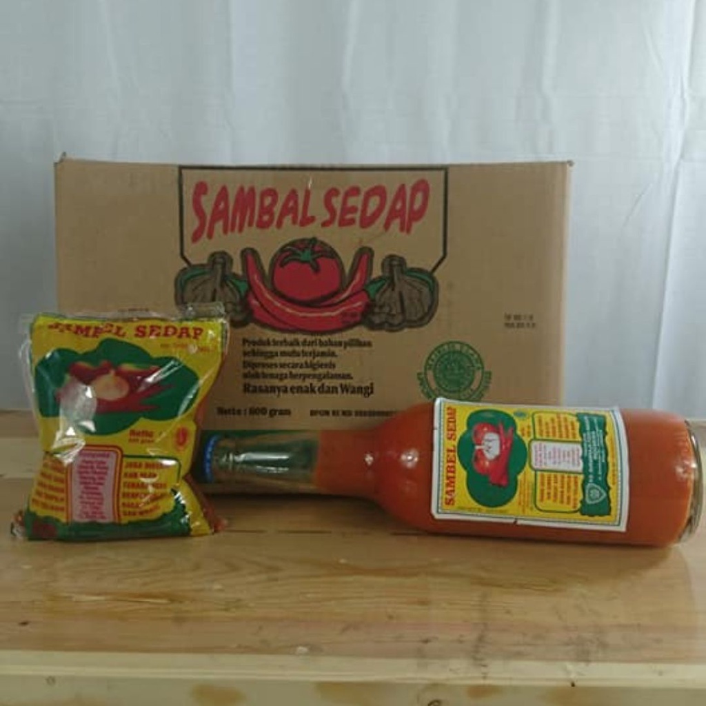 Jual 1 Dus Saus Sambal Sedap Surabraja 600ml | Shopee Indonesia