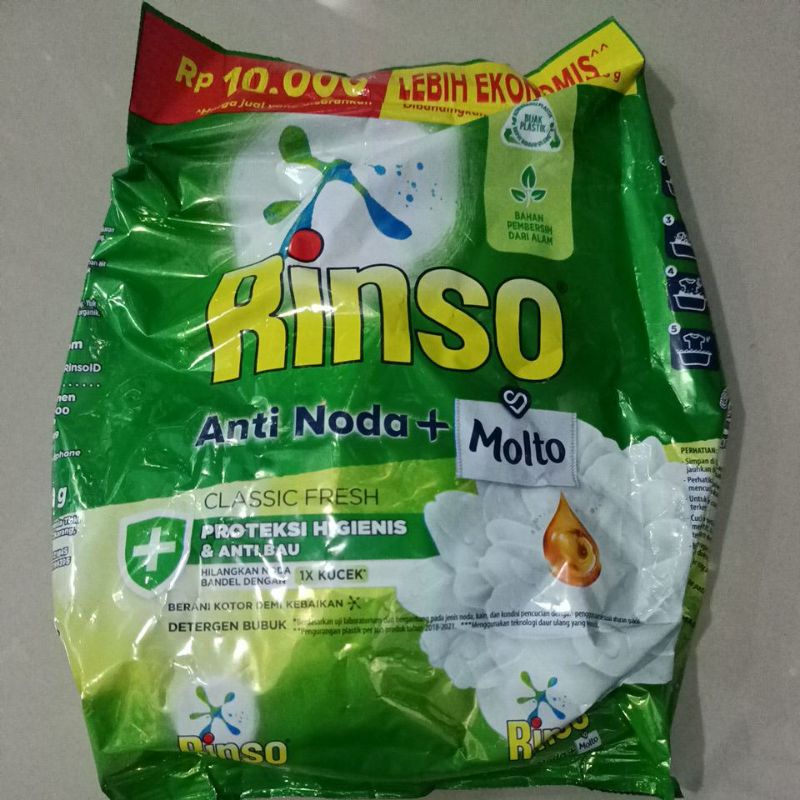 Jual RINSO Anti Noda 400g | Shopee Indonesia