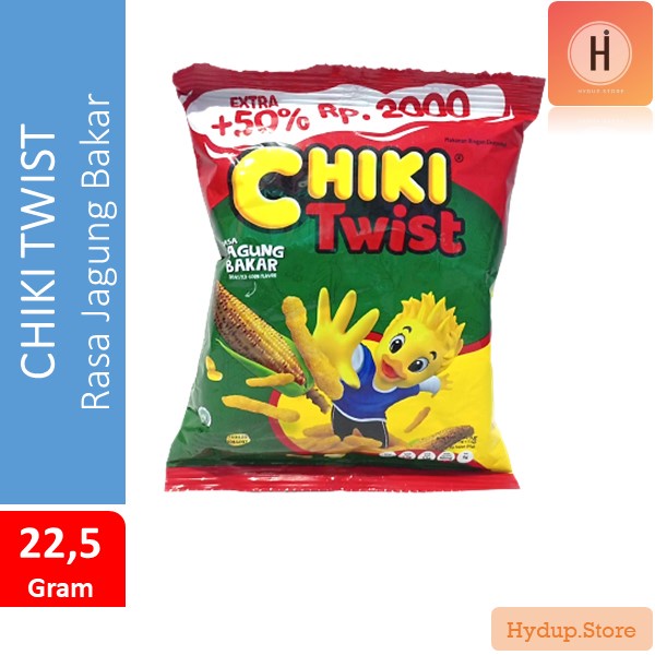 Jual Chiki Twist Rasa Jagung Bakar Satuan Kemasan 22,5 Gram | Shopee ...
