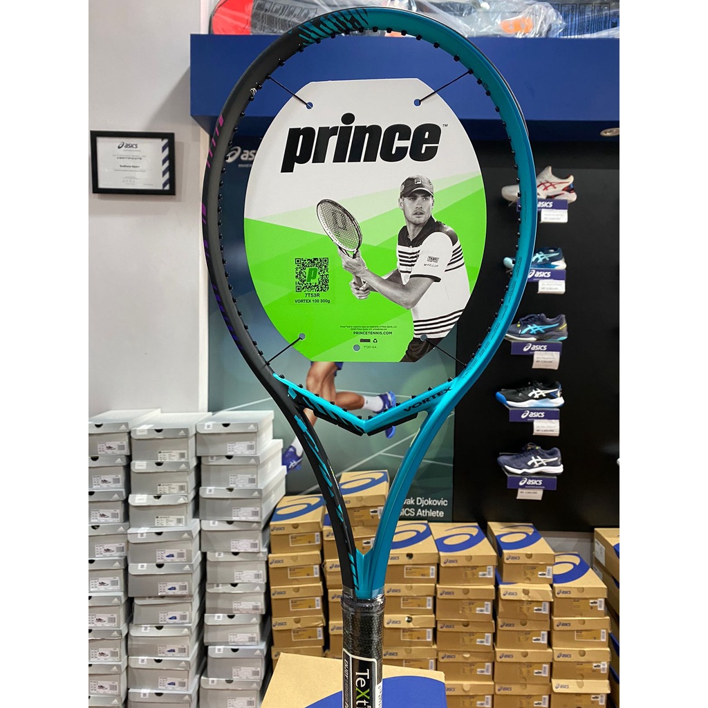 Jual Raket Tenis Prince Vortex 100 [300 Gram / 100 inc] | Shopee Indonesia