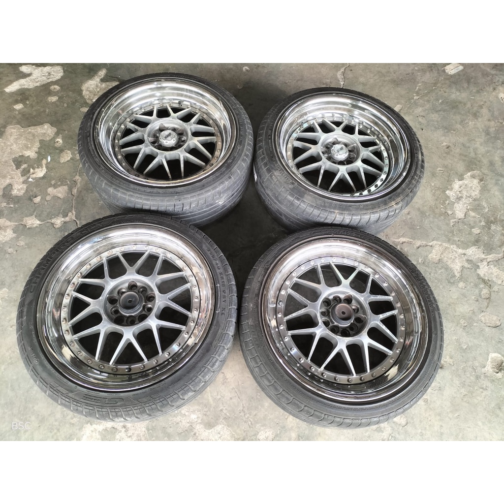 Jual Velg Second Rep. BBS Ring 18 x 8/9 Pcd 5x100/114.3 Plus Ban ...