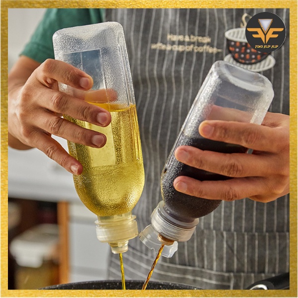 Jual Botol Fliptop untuk Minyak Madu Dapur Plastik bentuk Kotak ...
