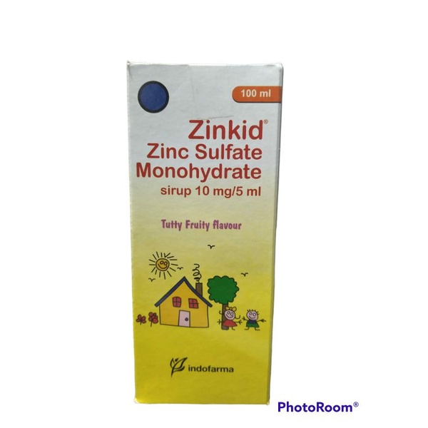 Jual Zinkid Zinc Sulfate Monohydrate sirup (5ml) | Shopee Indonesia