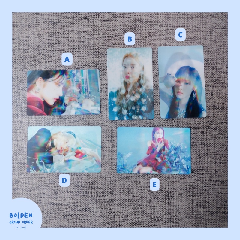 Jual Lenticular Photocard GFRIEND 9th Mini Album Song Of The Sirens SOTS Sowon Eunha Yuju Yerin ...