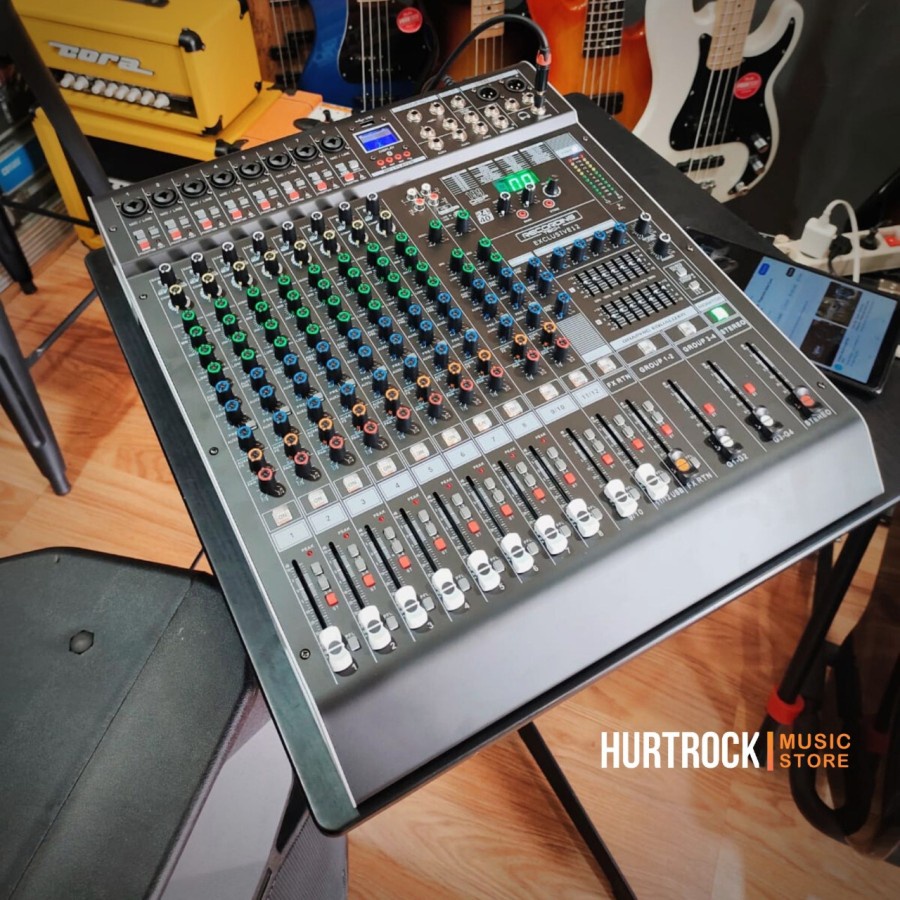 Jual Recording Tech RT Exclusive 12 - Mixer Audio 12 Channel 199DSP ...