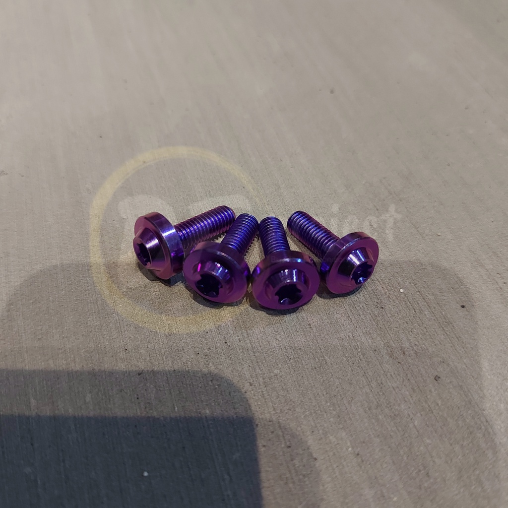 Jual baut titanium m5x15, 20 | Shopee Indonesia