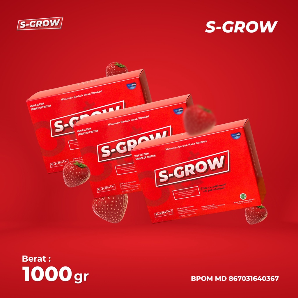 Jual Suplemen Peninggi Badan Terbaik dan Terbukti (S-GROW) | Shopee ...