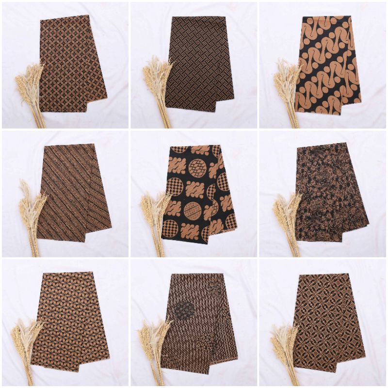 Jual Kain Batik Jarik Kebaya Coupe Set Embos Katun Primis Sogan Lawasan ...