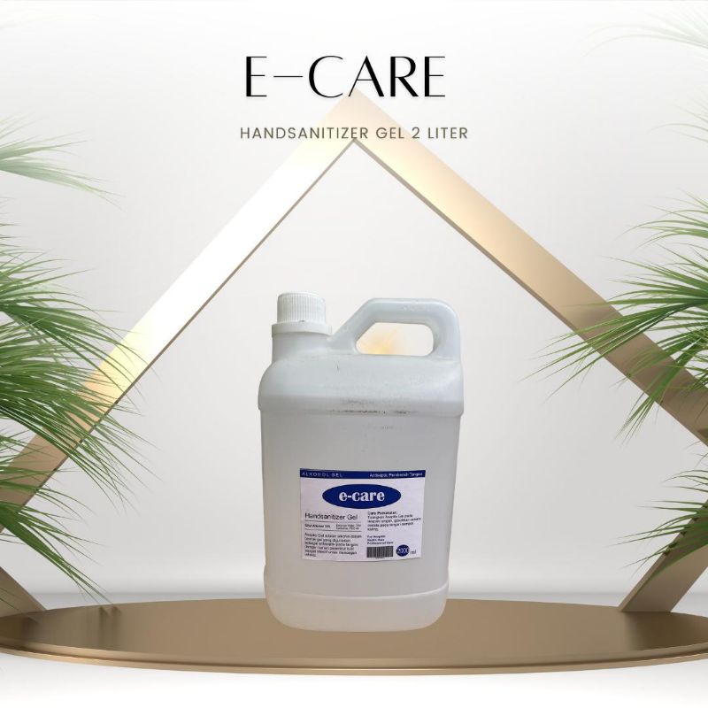 Jual Hand Sanitizer Gel 2L 2000ml Ecare Hand Solution Antiseptic 2 L ...
