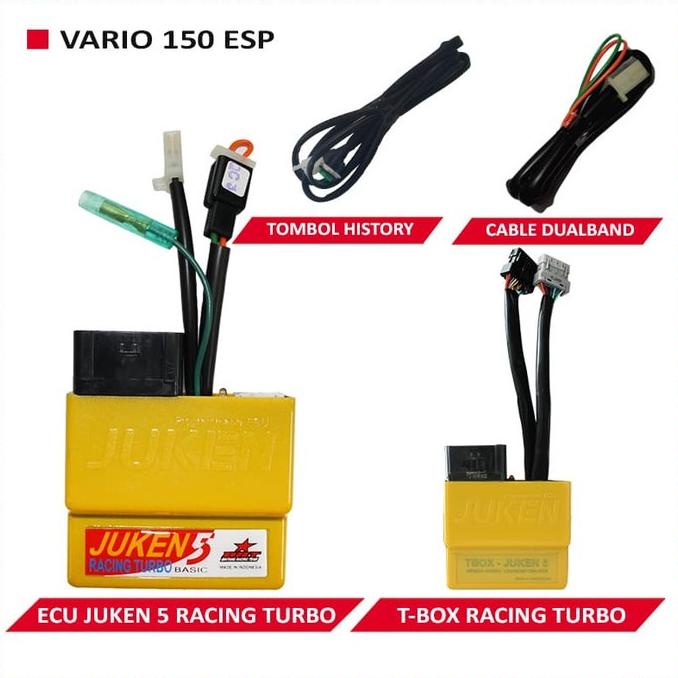 Jual ECU JUKEN 5 + RACING TURBO (VARIO 150 ESP + TBOX ) | Shopee Indonesia