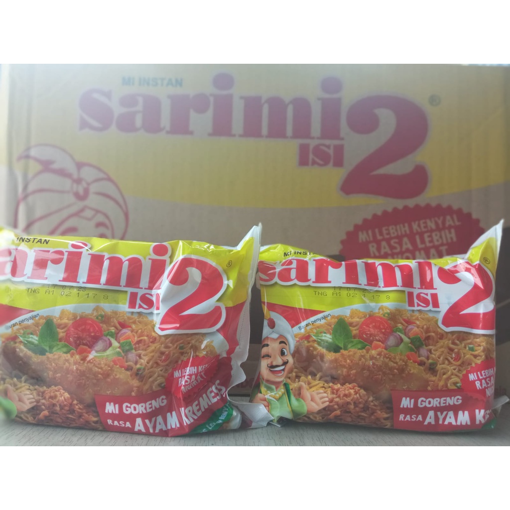 Jual Sarimi isi 2 Mie Goreng Ayam Kremes/Goreng kecap/Kuah baso (24pc ...