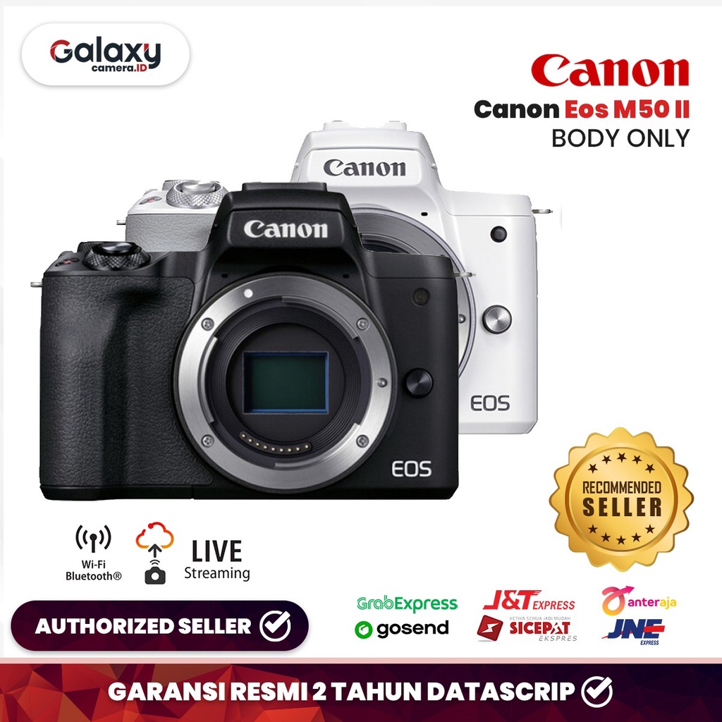 Jual Canon EOS M50 Mark II Body | Shopee Indonesia