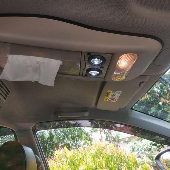 Jual Roof Console All New Avanza Xenia Cabin cockpit Tempat Tissue 2012 ...