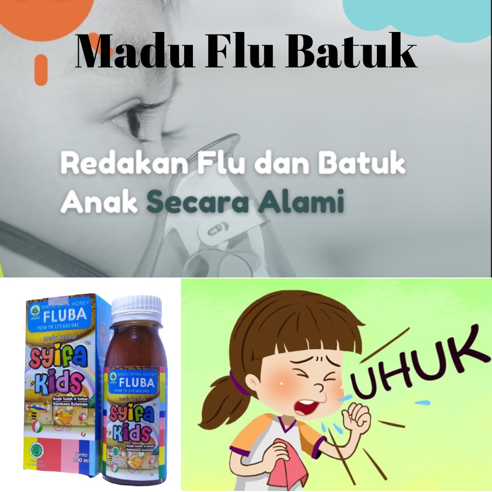 Jual Madu Batuk Anak Obat Flu Batuk Kering Berdahak Pilek Hidung ...