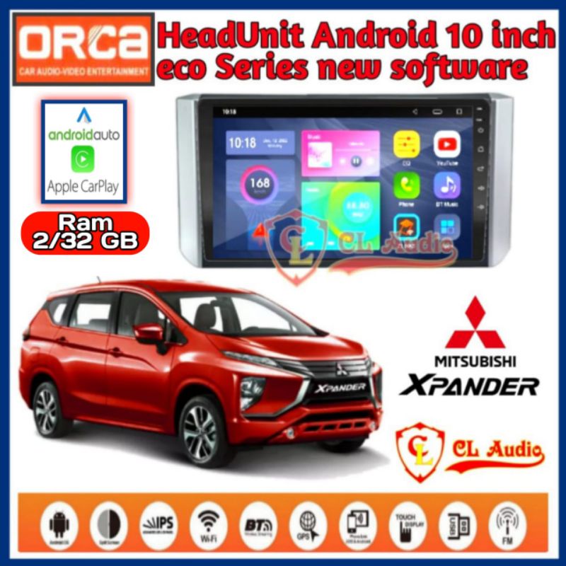 Jual Head Unit Android Orca Eco 10 Inch Mitsubishi Xpander/All-new ...