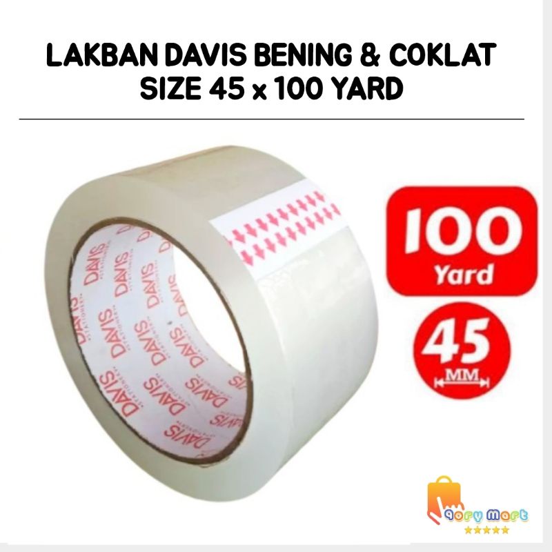 Jual LAKBAN BENING 100 YARD 1 PCS | LAKBAN COKLAT 100 YARD | Shopee ...