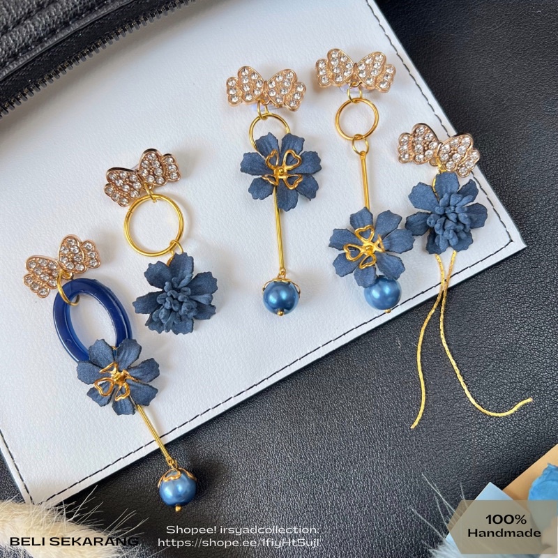 Jual Bros Special Edisi Warna Navy , Bros Bunga Navy , Bros Hijab Viral ...
