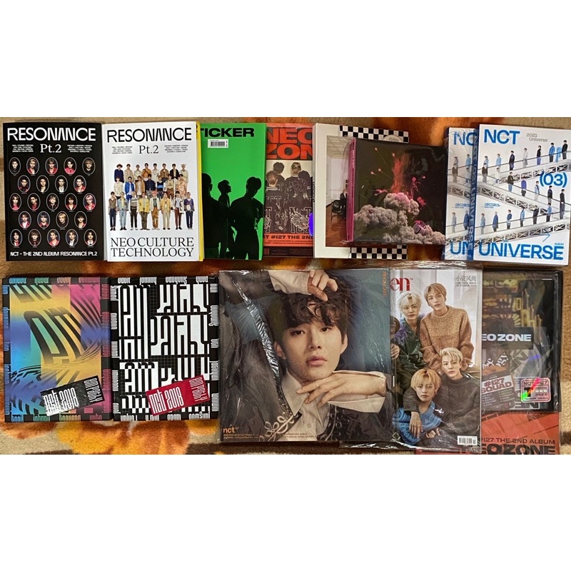 Jual ALBUM NCT RESONANCE STICKER NEOZONE C T WEBOOM CHERRYBOMB UNIVERSE ...