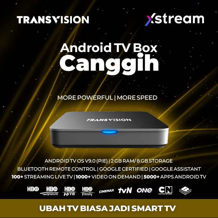 Jual Android Box Transvision XSTREAM 2nd Gen - (Google Certified ...