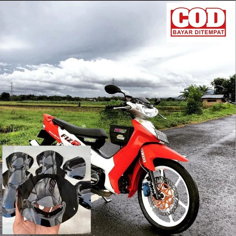 Jual Visor variasi bahan akrilik pnp yamaha fizr 125z 125zr satria hiu ...
