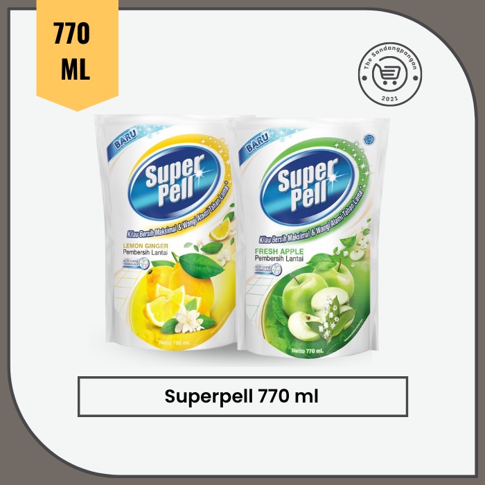 Jual Superpell pembersih lantai 770 ml | Shopee Indonesia