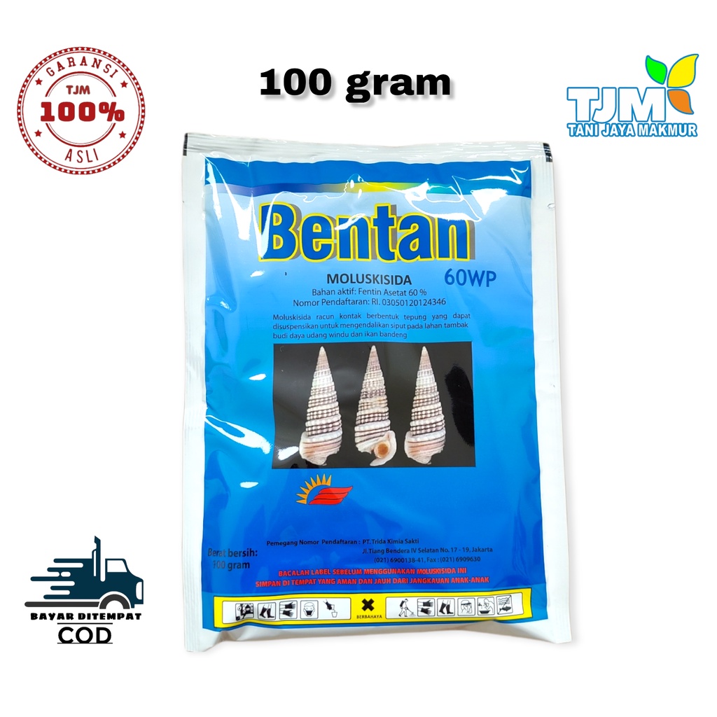 Jual BENTAN 60 WP 100 GRAM/bentan obat keong/bentan racun keong/OBAT ... Jual BENTAN 60 WP 100 GRAM/bentan obat keong/bentan racun keong/OBAT ...
