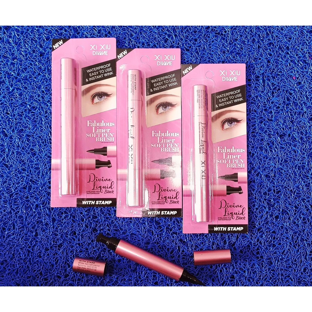 Jual XI XIU DIVINE EYELINER 2IN1 / XIXIU EYELINER PEN DAN STAMP ...
