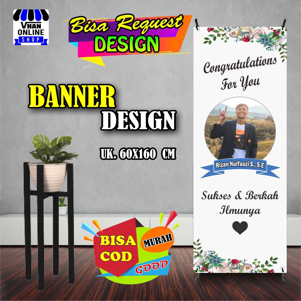Jual Spanduk Banner Ucapan Selamat Lulus Kuliah, Wisuda, Graduations ...