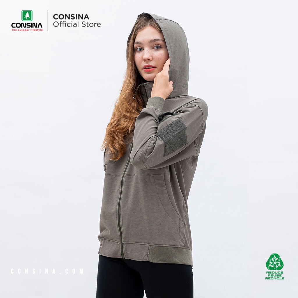 Jual Consina Ukraine Jaket Travelling Urban Softshell Semi Stretch | Shopee Indonesia