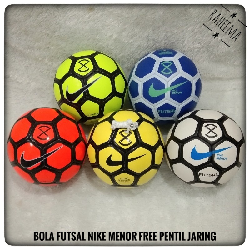 Jual Bola Futsal Size 4 Standar FIFA / Bola Futsal NIKE MENOR | Shopee ...