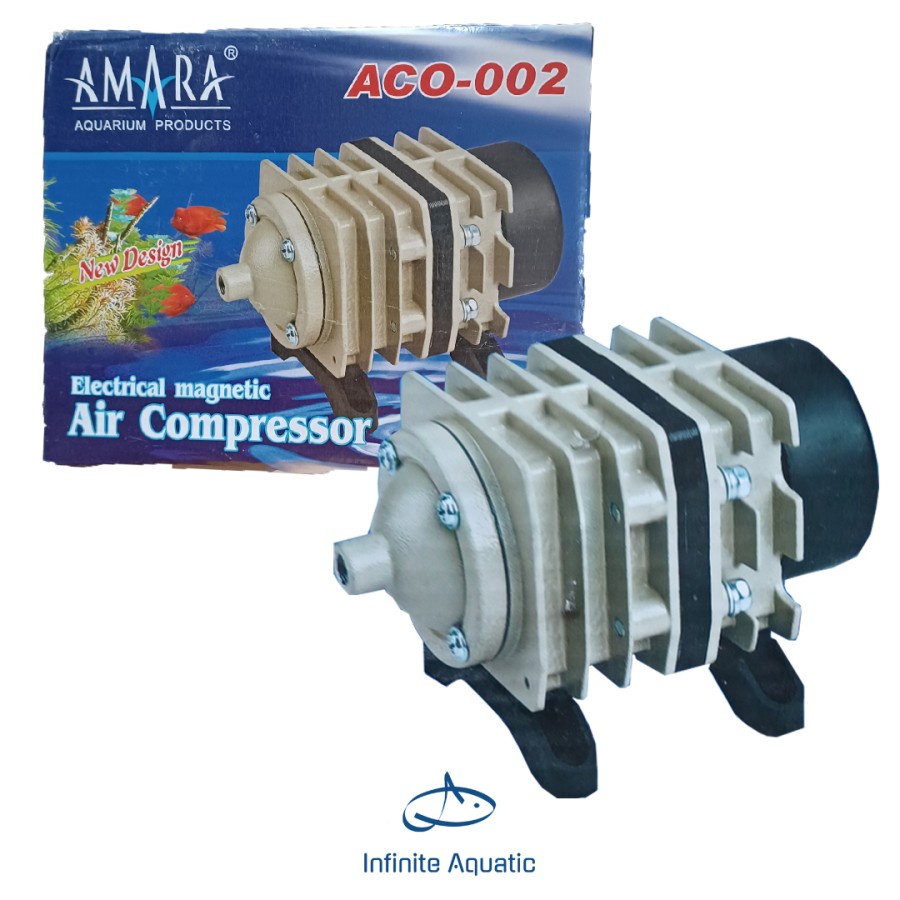 Jual Pompa Udara Air Compressor Amara ACO-002 Pompa Aerator Air Pump ...