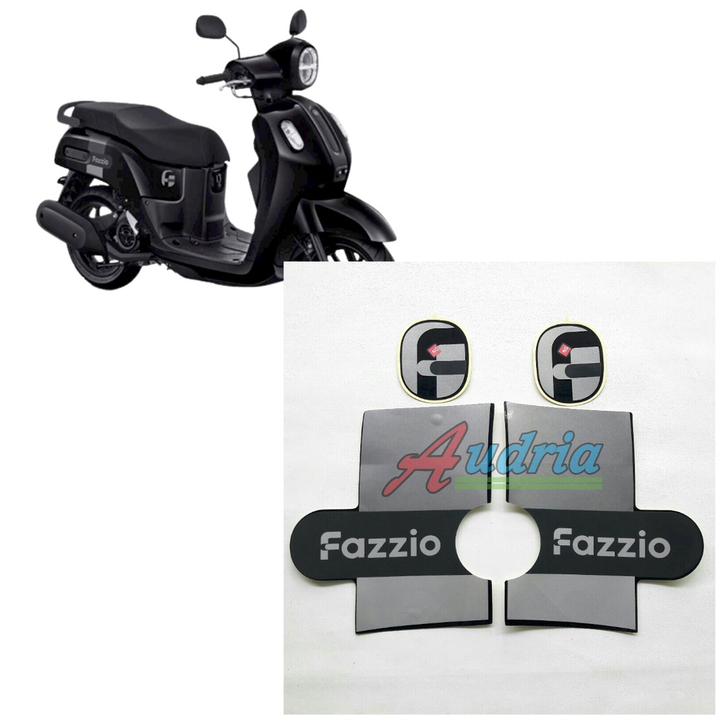 Jual Striping Stiker Motor yamaha fazzio 2022 hitam | Shopee Indonesia