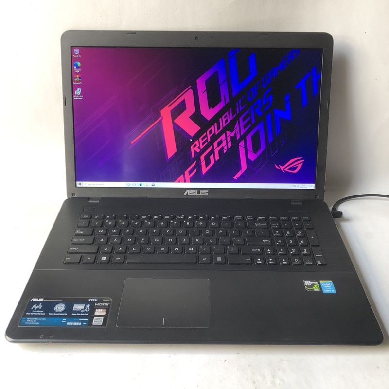 Jual Laptop Gaming Limited Edition 17 inci FHD - Asus X751L i7 5500 ...