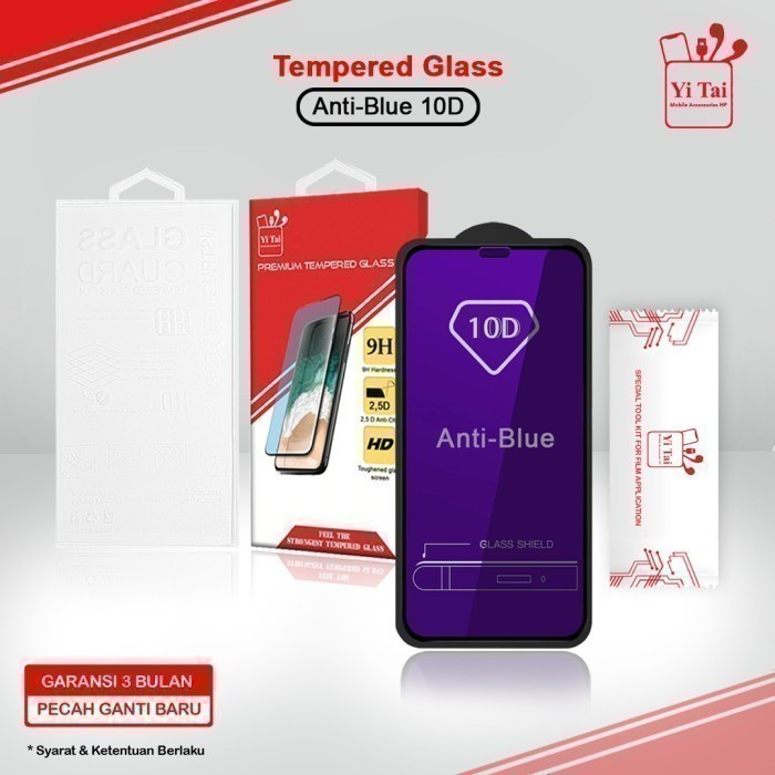 Jual YI TAI - Tempered Glass Blue Light Samsung A11 A12 A13 A13 LTE A14 5G | Shopee Indonesia