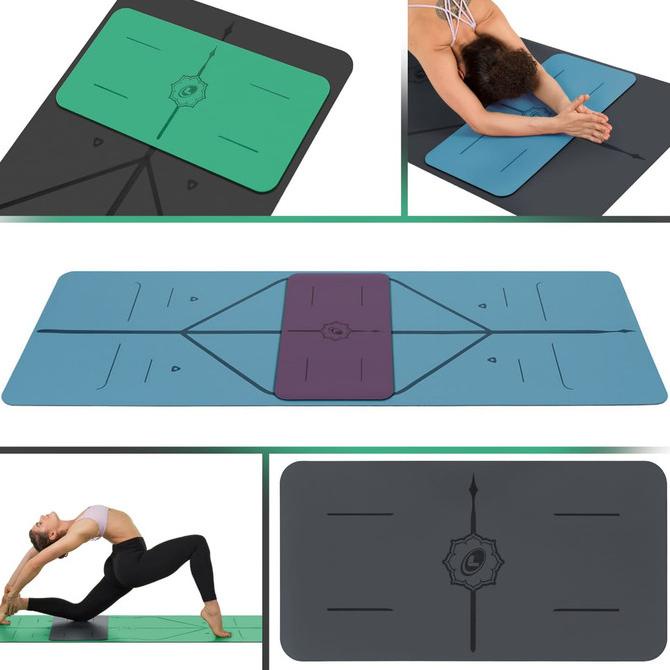 Jual LIFORME MAT YOGA MINI PAD PURPLE | Shopee Indonesia