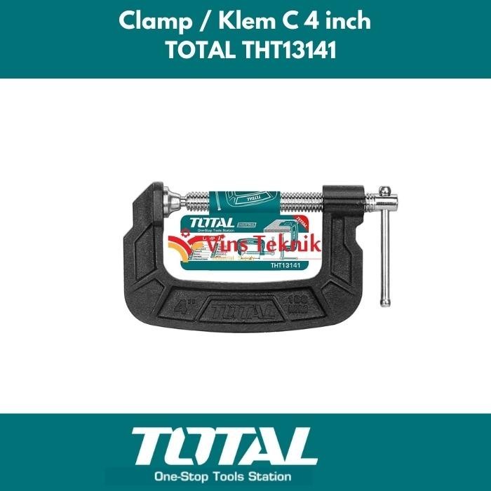 Jual C clamp klem c alat penjepit TOTAL | Shopee Indonesia