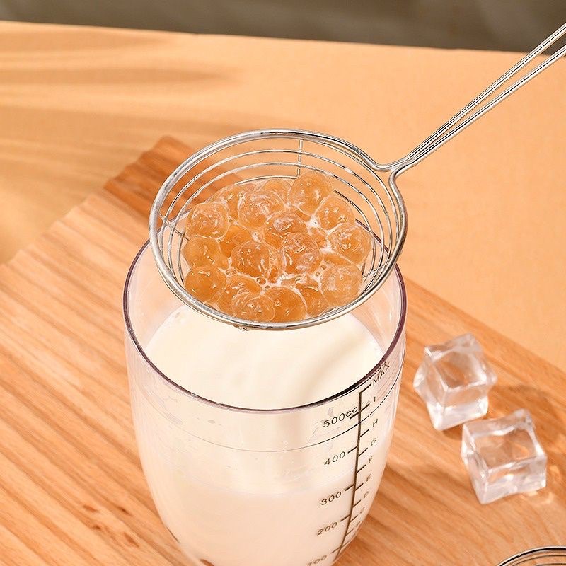 Jual Saringan Topping Boba Jelly Sendok Saringan Shabu Sayur Stainless ...