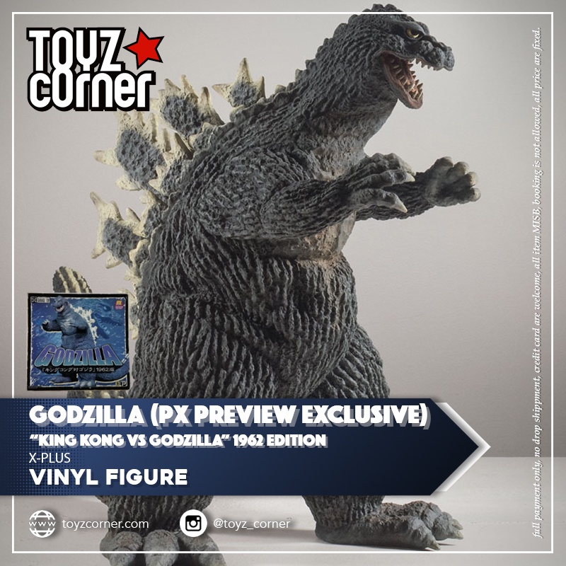 Jual Toyz Corner - X-Plus Godzilla (King Kong VS Godzilla 1962 Vers ...