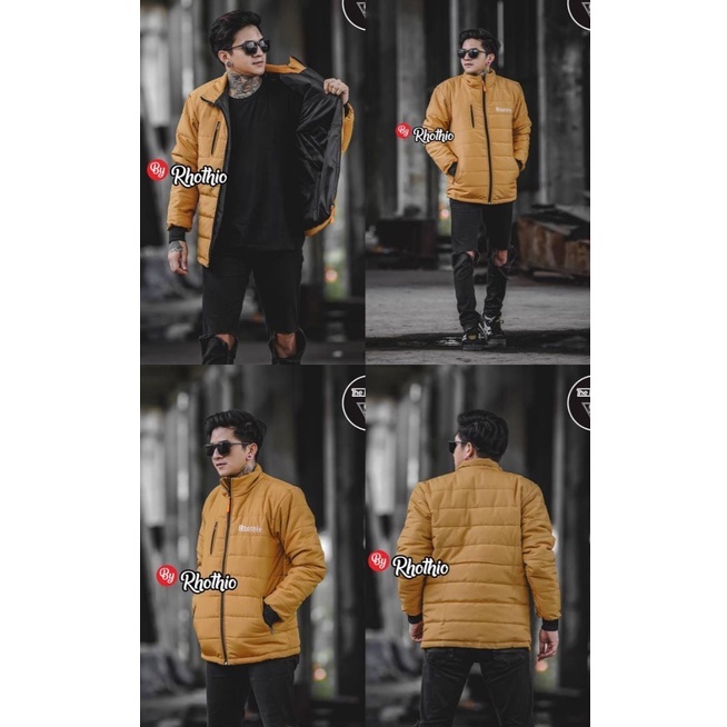 Jual Puffer Jaket / Puffer Coat Jaket the riddick/ Jaket Gelembung TEBAL THE RIDDICK/Puffer ...