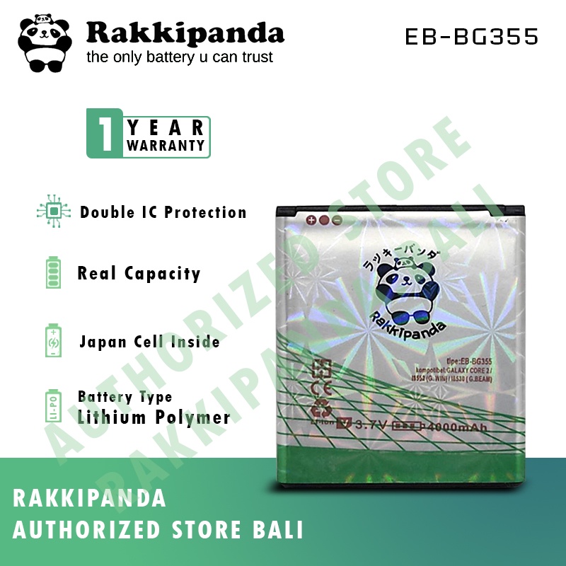 Jual Baterai HP RakkiPanda Batre EB-BG355 Galaxy Core 2 G355 / I855 ...