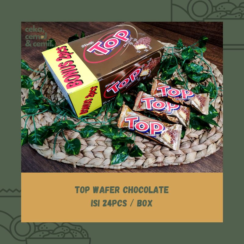 Jual TOP WAFER CHOCOLATE ISI 24PCS (1BOX) | Shopee Indonesia