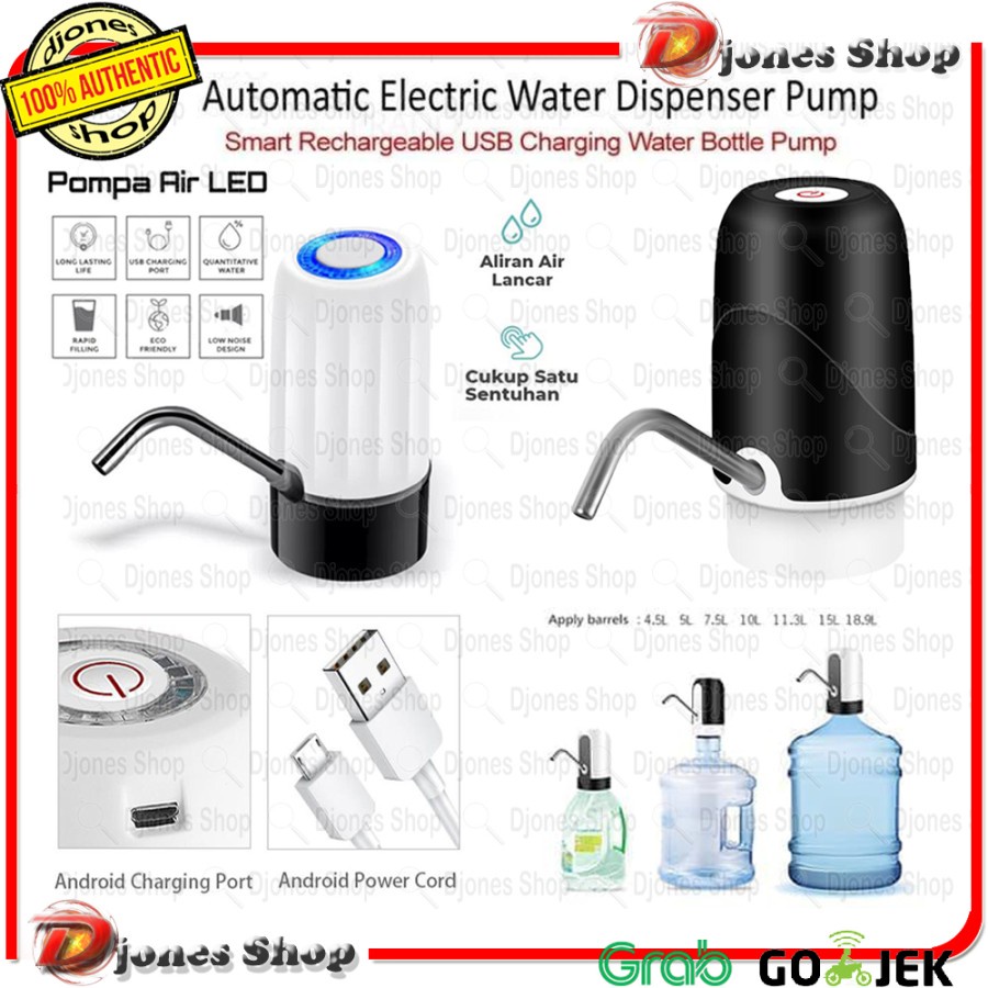 Jual Pompa Galon Elektrik Recharge Dispenser Air Galon Charge DISPENSER ...