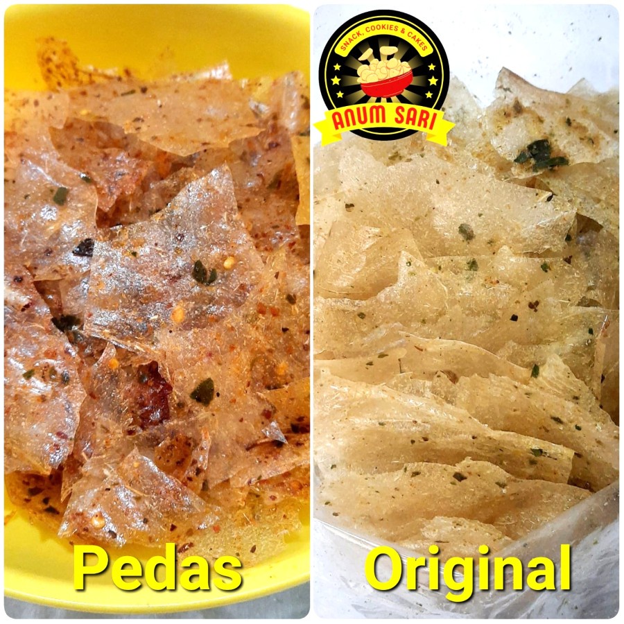 Jual Keripik Kaca Beling Kripca Extra Daun Jeruk / Kripca - Anum Sari ...