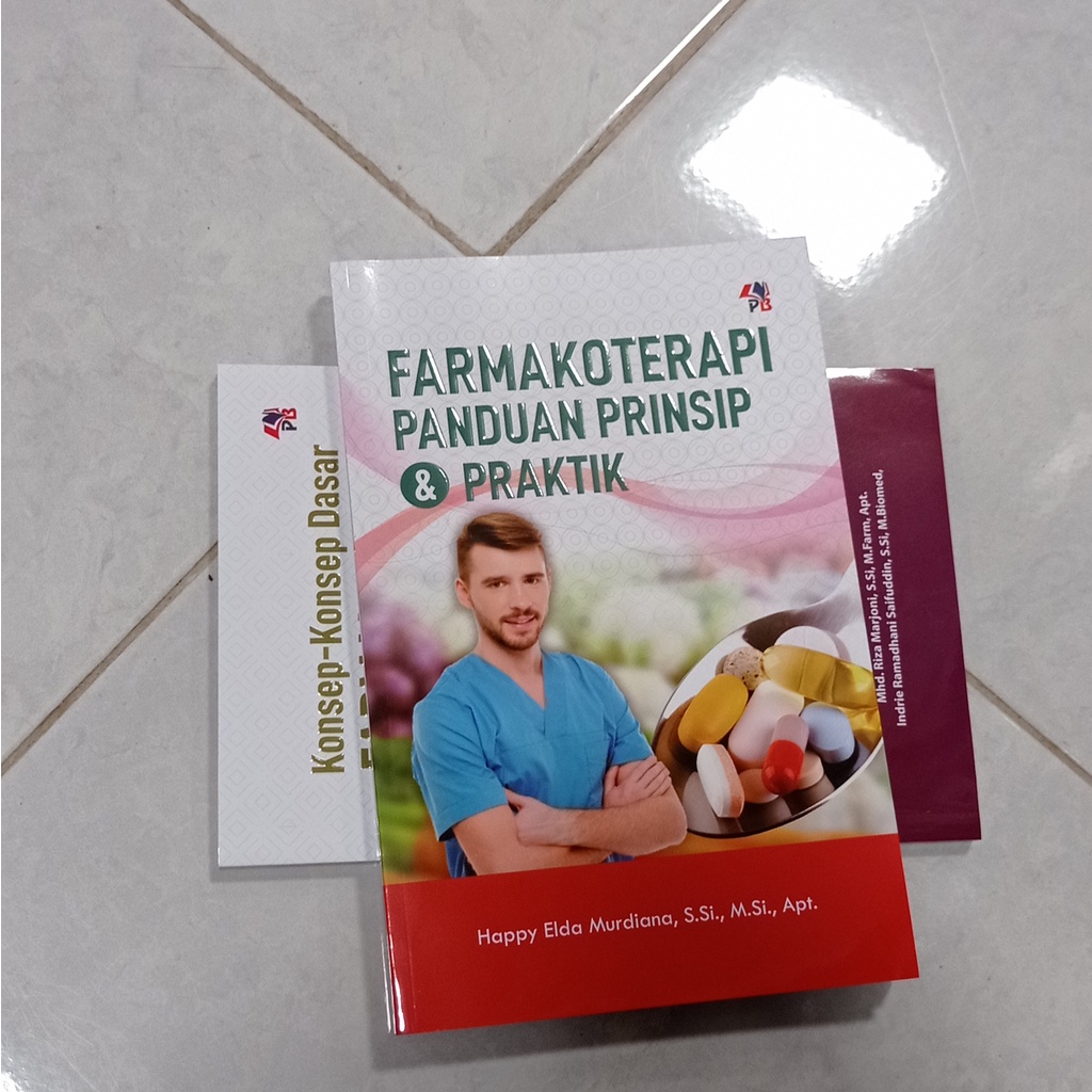 Jual Buku Farmasi - Farmakoterapi Panduan Prinsip Dan Praktik | Shopee ...